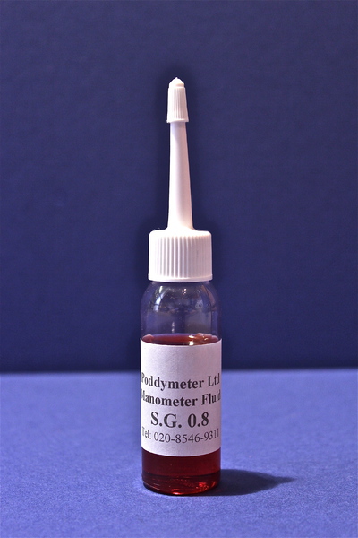 Manometer Fluid - Various Specific Gravities - Blue and Red